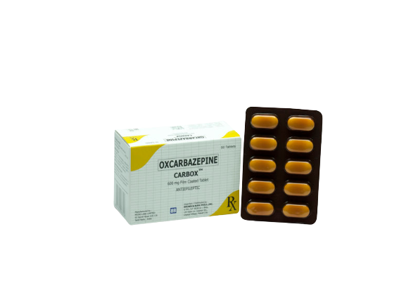 CARBOX Oxcarbazepine 600mg Tablet 50's price in the Philippines | MedsGo Pharmacy